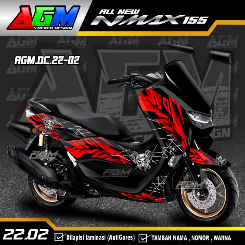 Jual Decal Sticker Nmax 155 All New Full Body/Stiker Decal Nmax Full ...