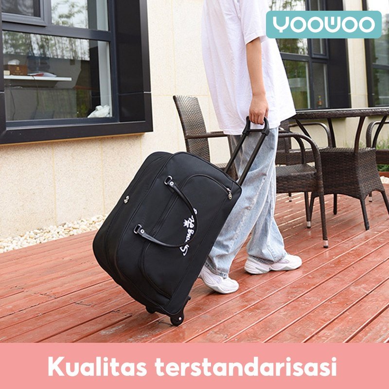 Jual YooWoo Tas travel trolley/Tas penyimpanan kapasitas besar/Tas ...