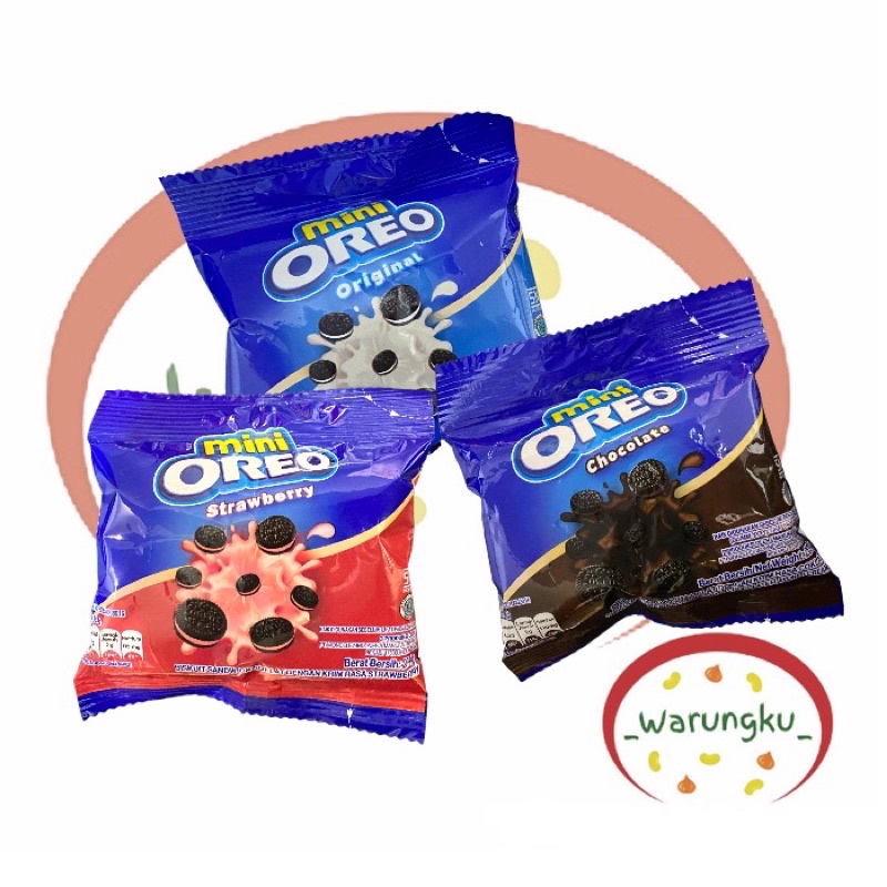 Jual Oreo MINI Biskuit Aneka Rasa - 1 Pcs | Shopee Indonesia