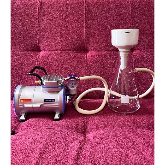 Jual Set Vacuum Filtration Rocker 300 Plus Corong Buchner 100 mm and ...