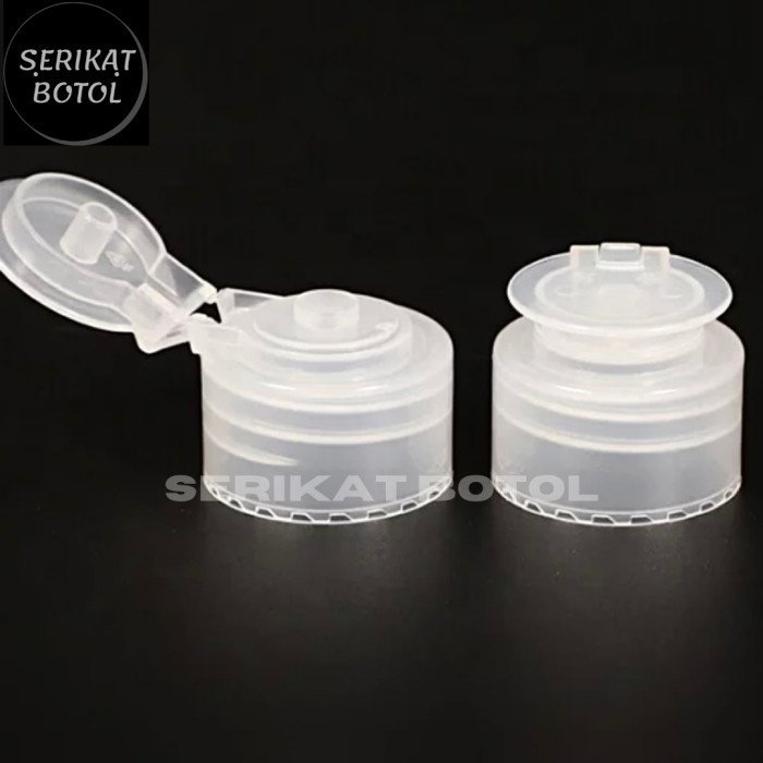 Jual TUTUP BOTOL FLIPTOP MODEL JAMUR NECK 24 BENING NATURAL FLIP TOP ...