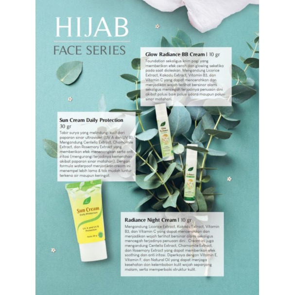 Jual Larissa Hijab Face Series (Sun Cream Daily Protection/Radiance ...
