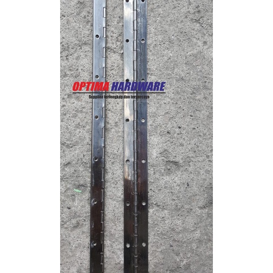 Jual Engsel Piano Stainless Steel 1.8m lebar 3 cm | Shopee Indonesia