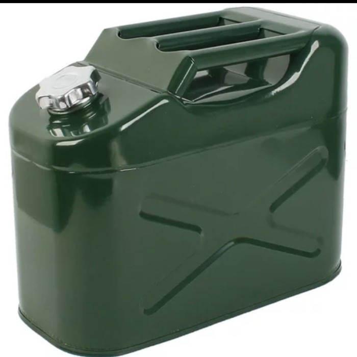 Jual Tempat Oli Jerigen Besi / Jerry Can / Jerigen Besi 10 Liter ...