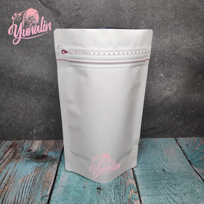 Jual Standing Pouch 250 GR White Craft Kemasan Coffee Kemasan Makanan ...