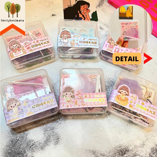 Jual Paket Sticker dan Pinset JBE-SCW Lucu Model Lucu Import Funny ...