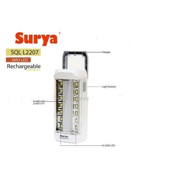 Jual Lampu Emergency Surya SQL 22 SMD LED 1200mAh Hemat Energi | Shopee ...
