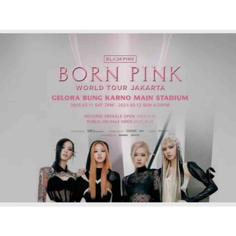 Jual tiket blackpink world tour born pink jakarta day 1 cat 2 | Shopee Indonesia