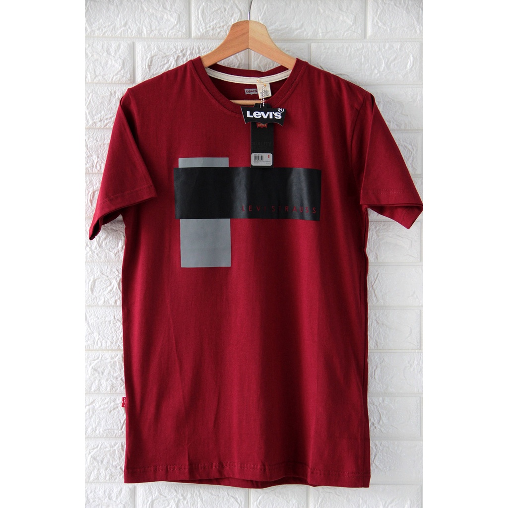 Jual Kaos Varian Warna Merah TERBARU Branded - Edisi Spesial Warna ...