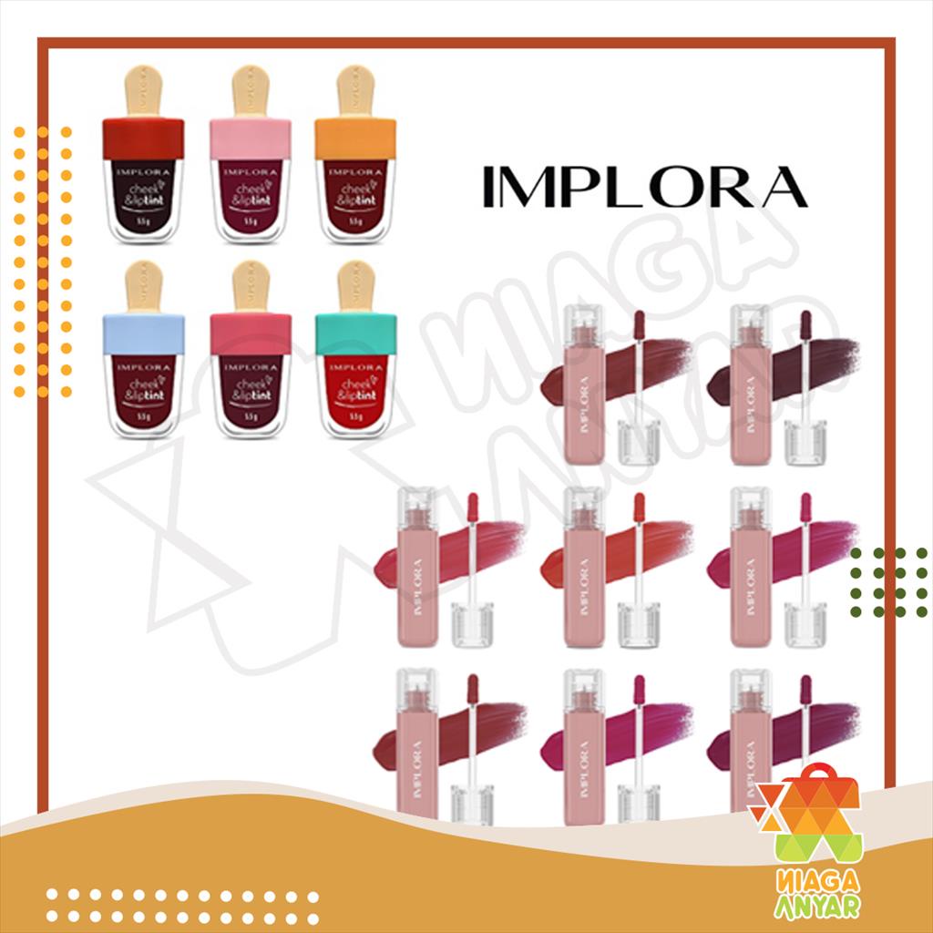 Jual NA IMPLORA Cheek & Lip Tint / Jelly tint Implora / Tint Implora ...