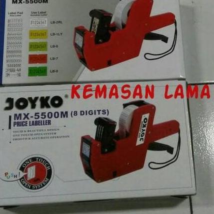 Jual PAKET alat cetak label harga merk bandrol price labeller+10 kertas ...