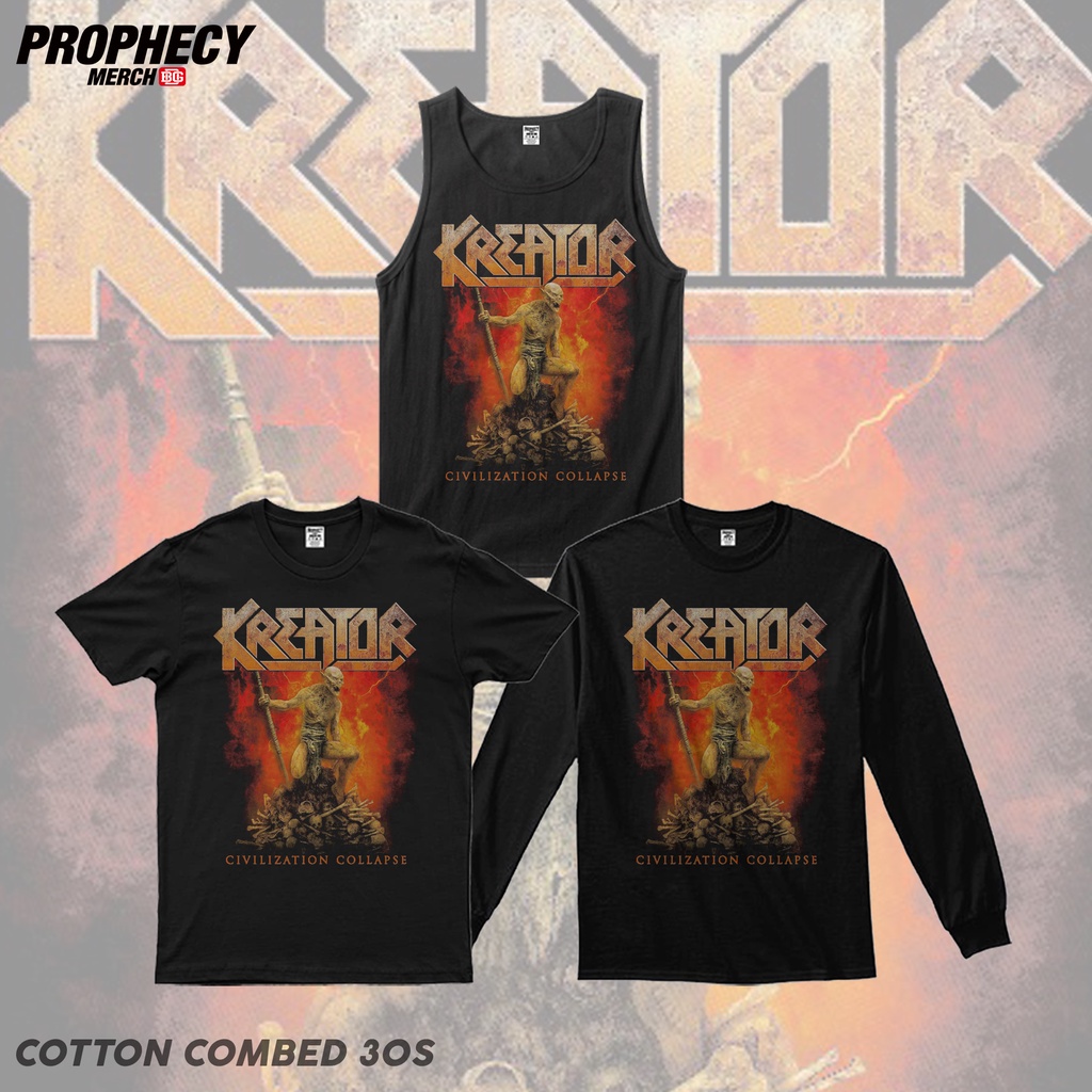 Jual KAOS MUSIC BAND KREATOR CIVILIZATION / KAOS BAND / KAOS MUSIC ...