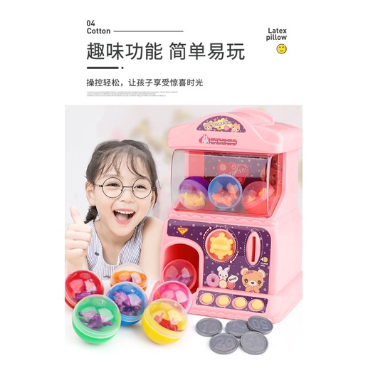 Jual BEST SELLER mainan gachapon jepang - mesin claw machine kapsul ...