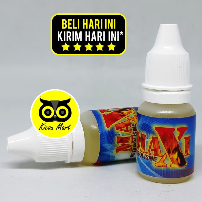 Jual VITAMIN OBAT BURUNG MAXI MAX METABOLISME HORE ATASI LESU MACET ...