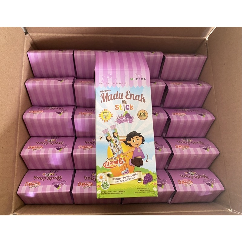 Jual madu enak stick isi 20 (4varian rasa) | Shopee Indonesia