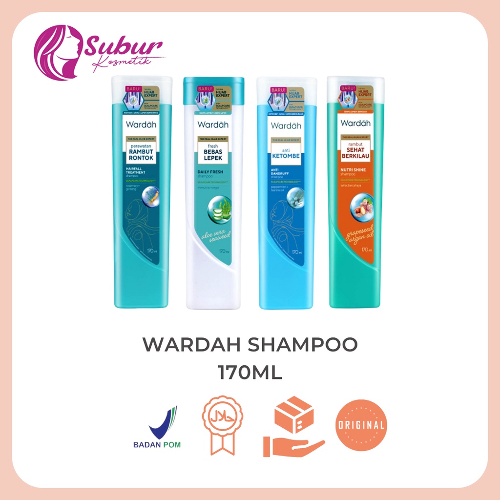 Jual Wardah Shampoo 170Ml (Kemasan Baru) | Shopee Indonesia