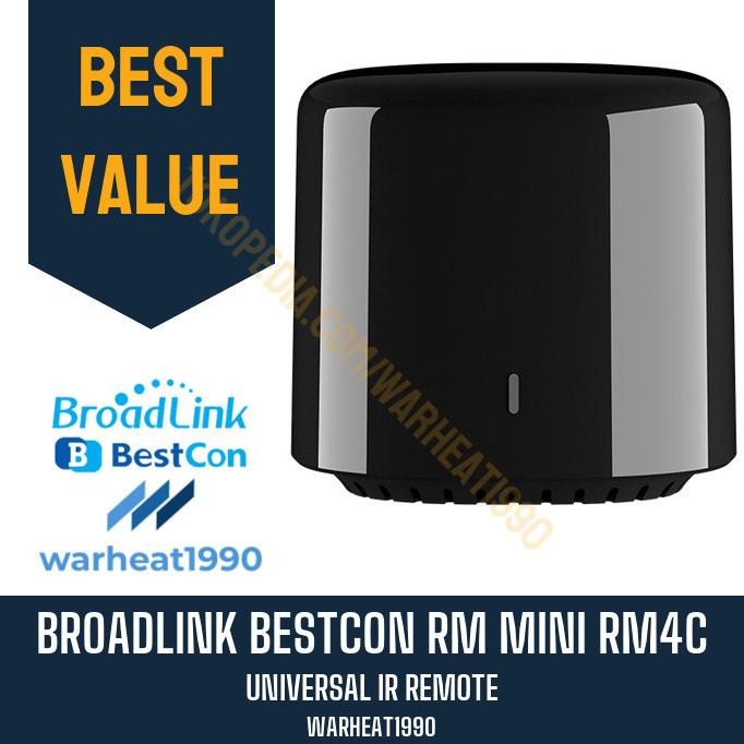 Jual Broadlink Bestcon RM Mini RM4C Universal WIFI IR Remote Google ...