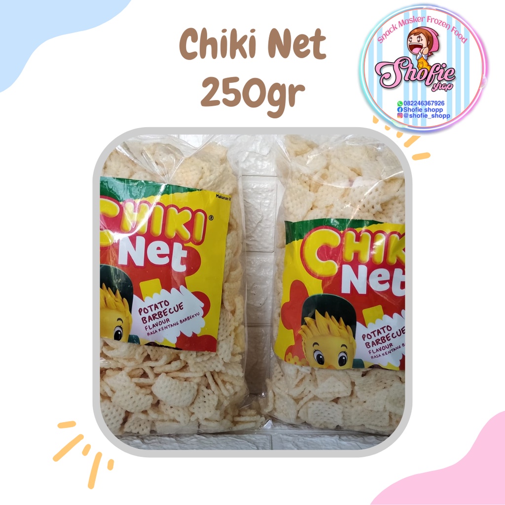 Jual Chiki Net rasa BBQ 250 gram | Shopee Indonesia