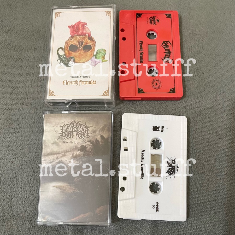 Jual Tape Exhumation & Tape Pure Wrath (Eleventh Formulae, Ascetic ...