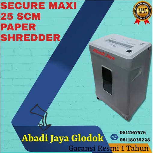 Jual SECURE MAXI 25 SCM PAPER SHREDDER | Shopee Indonesia