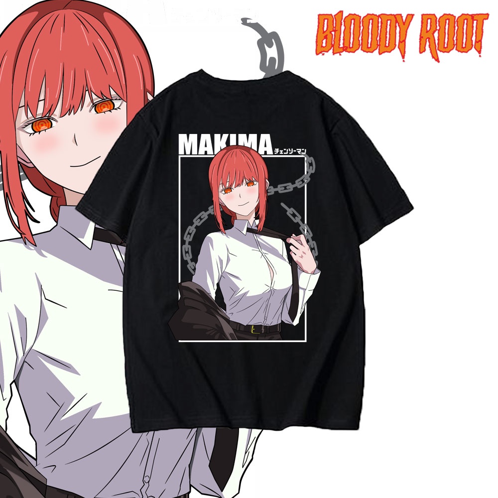 Jual Kaos Chainsaw Man Makima / T-shirt Anime Chainsaw Man Makima ... Jual Kaos Chainsaw Man Makima / T-shirt Anime Chainsaw Man Makima ...
