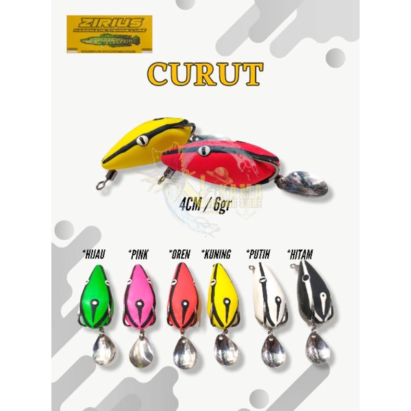 Jual Umpan Casting Soft Frog Zirius Curut | Shopee Indonesia