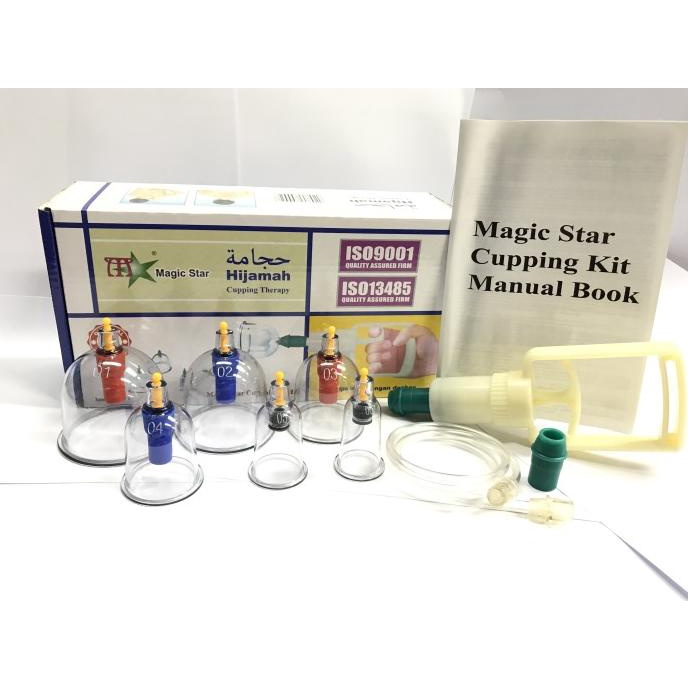 Jual MagicStar Alat Bekam isi 6 / Kop Angin / Hijamah Cupping Therapy | Shopee Indonesia