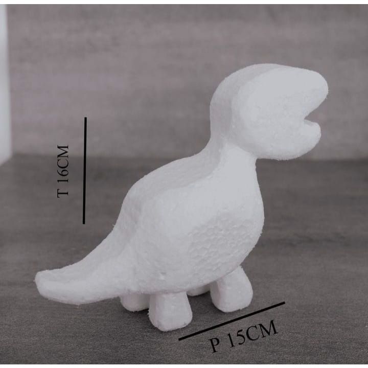 Jual GABUS REPLIKA CAKE BENTUK TYREX / STEROFOAM DUMMY LUCU DINO HIASAN ...