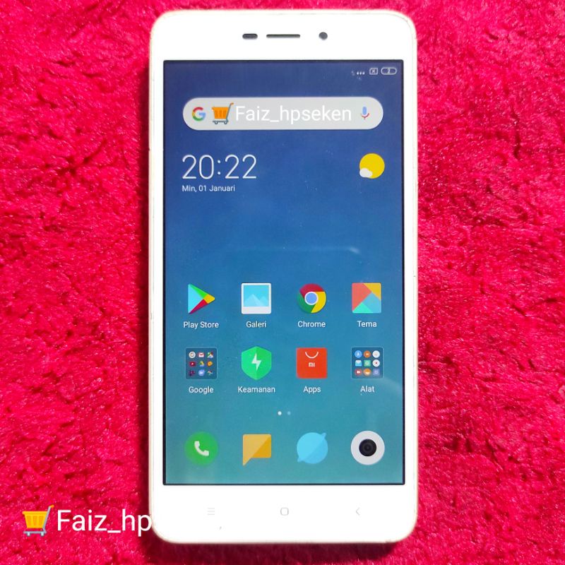 Jual Xiaomi Redmi 4A (4G) Ram 2/16 Handphone Android Second Murah ...