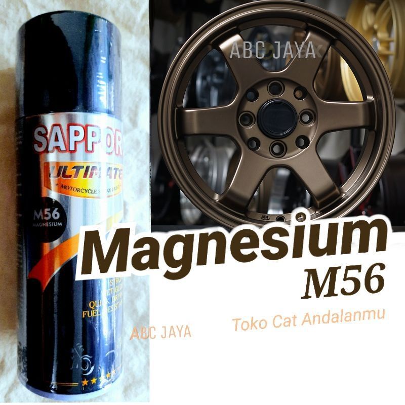 Jual Cat Pilok Sapporo M56 Magnesium 400ml Coklat Tua Gelap Maknesium ...