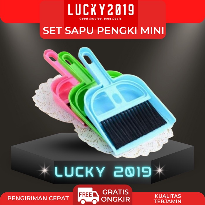 Jual Sapu Pengki Set / Sapu dan Pengki Mini Set / Mini Dustpan | Shopee ...