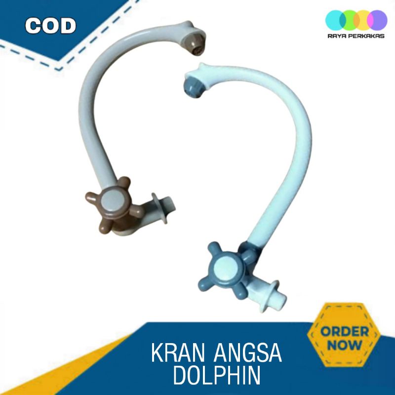 Jual Kran Angsa Plastik PVC Wastafel BCP Dolphin | Shopee Indonesia