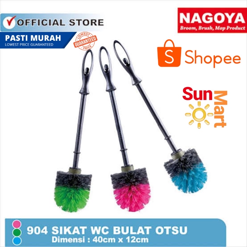 Jual Sikat WC Otsu Bulat Nilon / Dragon Bonita / Pembersih Toilet Sikat ...