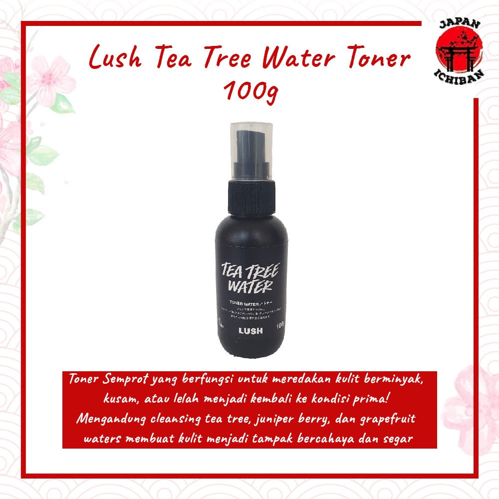 Jual Lush Tea Tree Water Toner 100g Toner Semprot by Lush Original ...