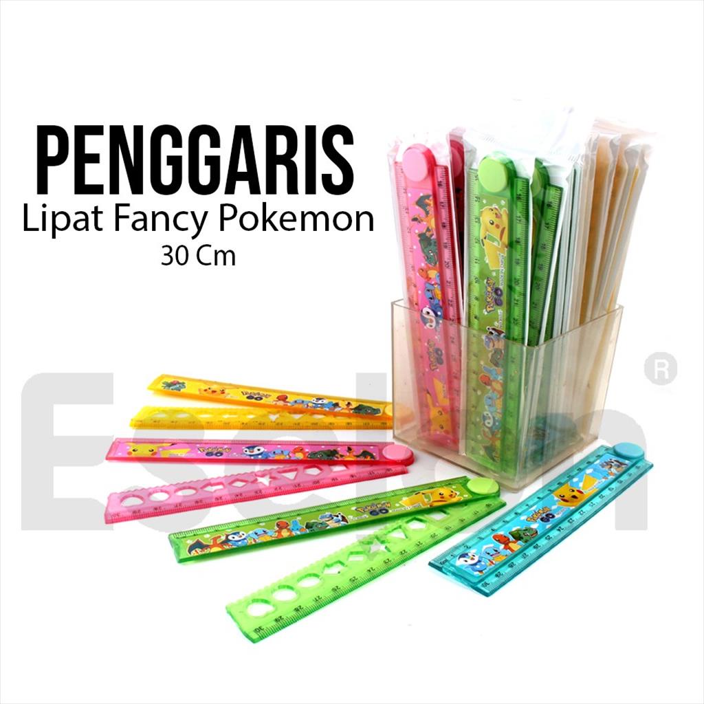 Jual LS 935 - Penggaris Lipat 30cm Fancy Ruler Penggaris karakter ...