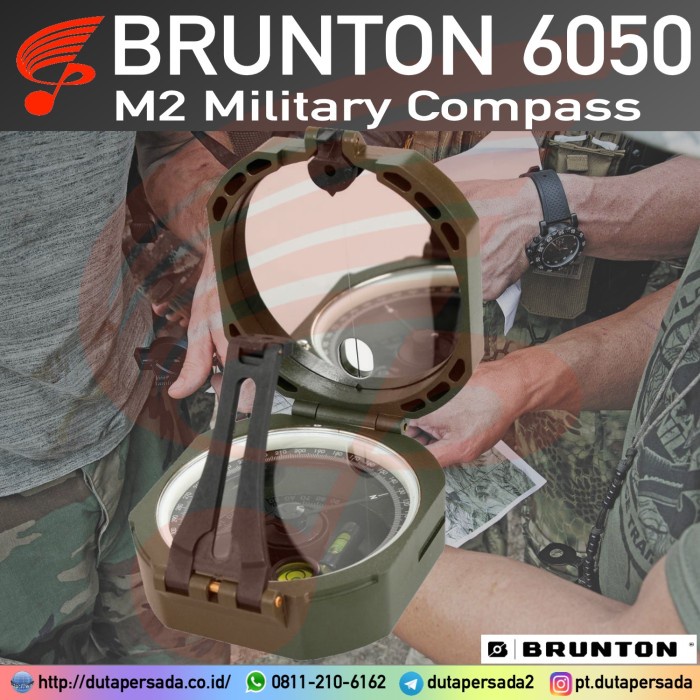 Jual Kompas Brunton M2 6050 Military Pocket Transit Compass - Francis ...