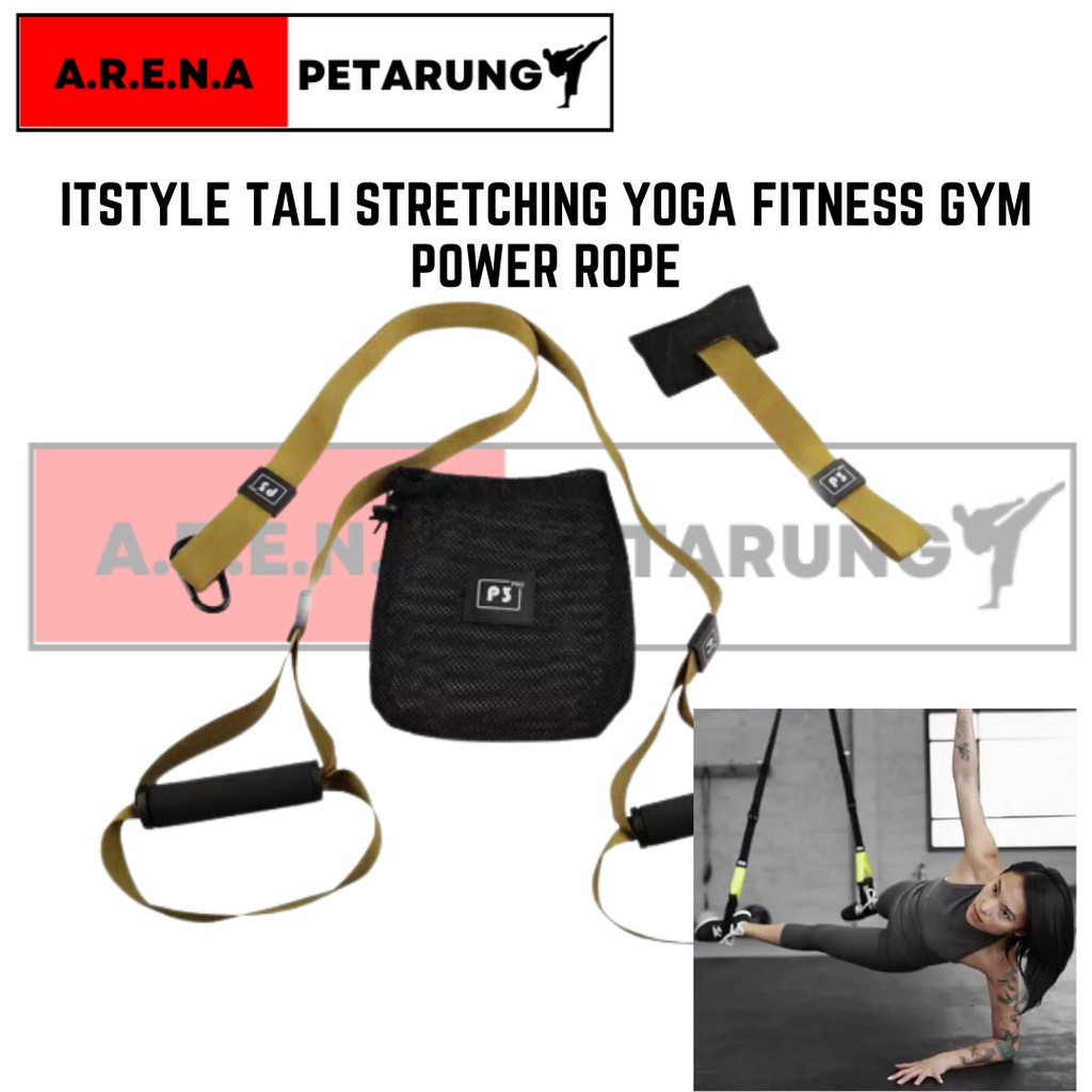 Jual TRX tali Stretching Yoga Fitnes BERKUALITAS | Shopee Indonesia