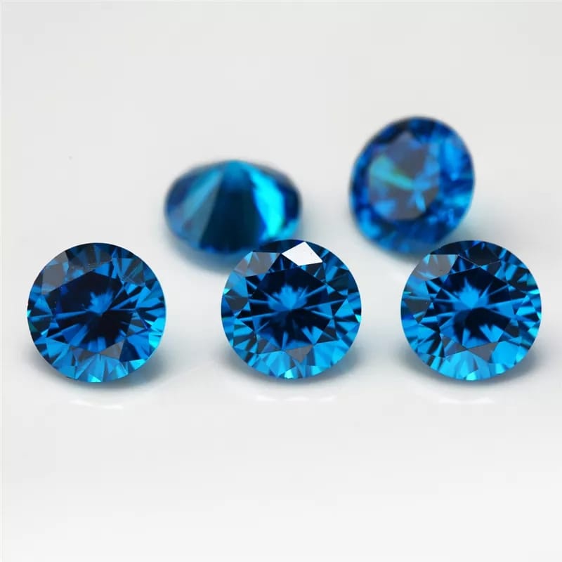 Jual Permata Sirkon Cubic zirconia Blue Nano Sapphire Tabur 1000 Butir Grade AAA | Shopee Indonesia