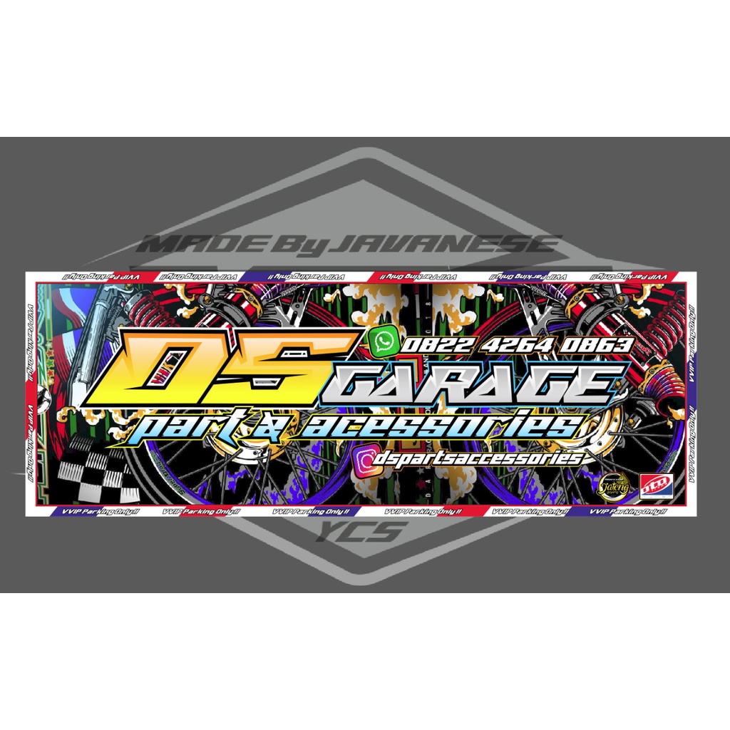 Jual BANNER ALAS MOTOR KONTES TOKO DAN BENGKEL | Shopee Indonesia
