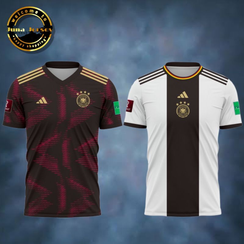 Jual BAJU KAOS JERSEY BOLA TIMNAS JERMAN TERBARU 2022 2023 PIALA DUNIA QATAR FREE NICKNAME DAN ...