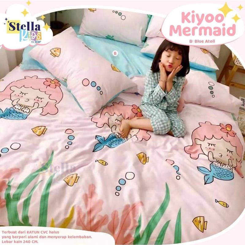 Jual KAIN CVC METERAN STAR - KIYOO MERMAID | Shopee Indonesia