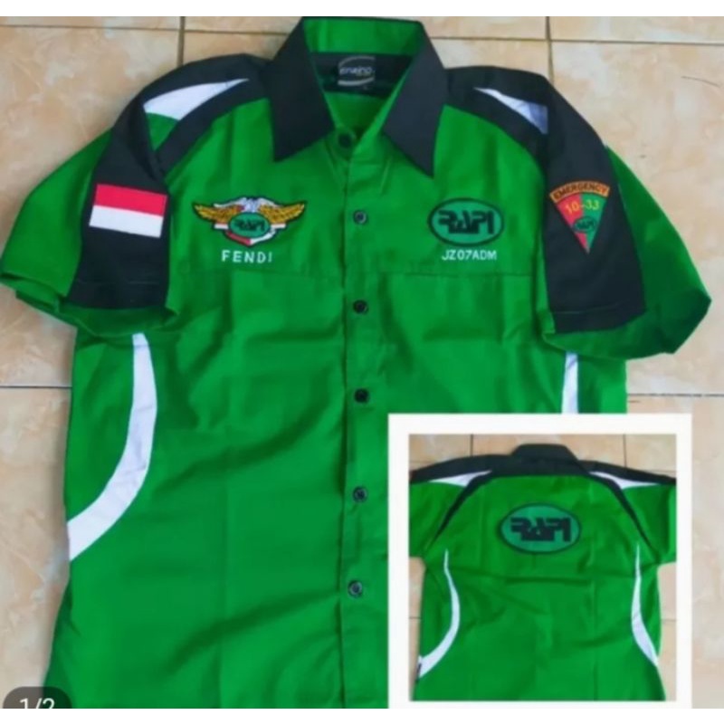 Jual BAJU KEMEJA RAPI KOMBINASI/KEMEJA RAPI RADIO KOMBINASI | Shopee ...