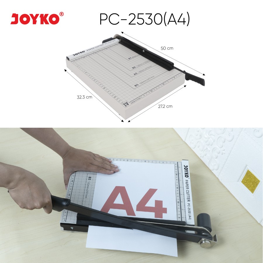 Jual Pemotong Kertas JOYKO PC-2530 Paper Cutter A4 | Shopee Indonesia