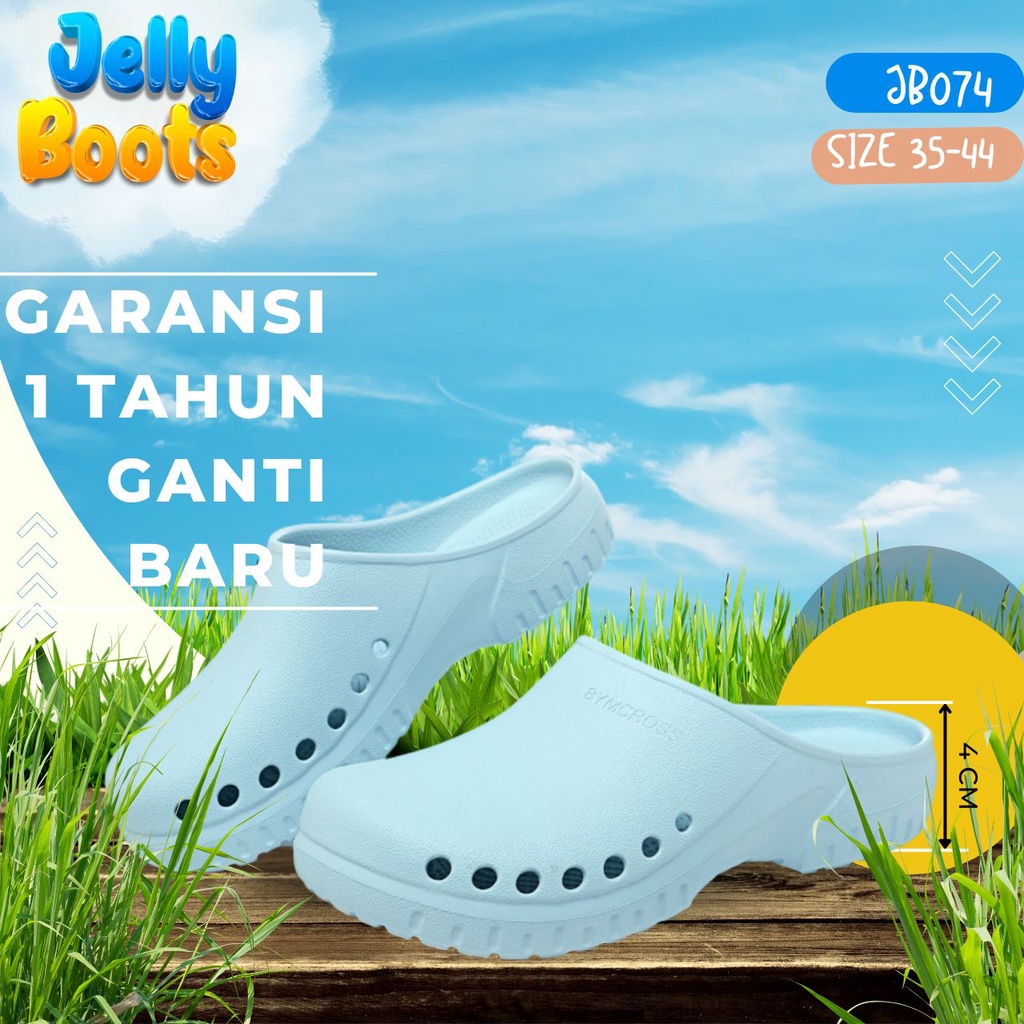 Jual Jelly Boots | JB074 | 35-44 | Sandal Dokter Medis Bahan EVA Lembut ...
