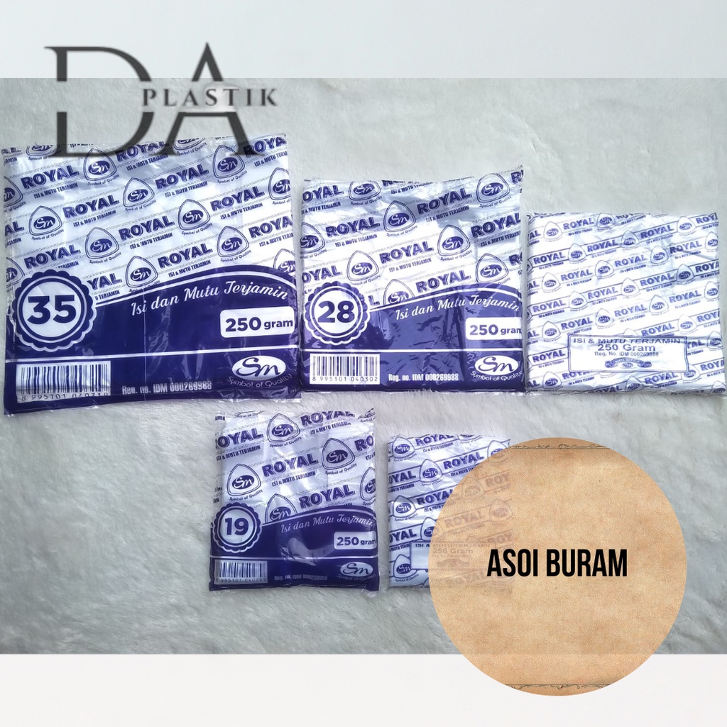 Jual Kresek Bening Asoi Buram Pembungkus Makanan Asoi Aneka Ukuran ...