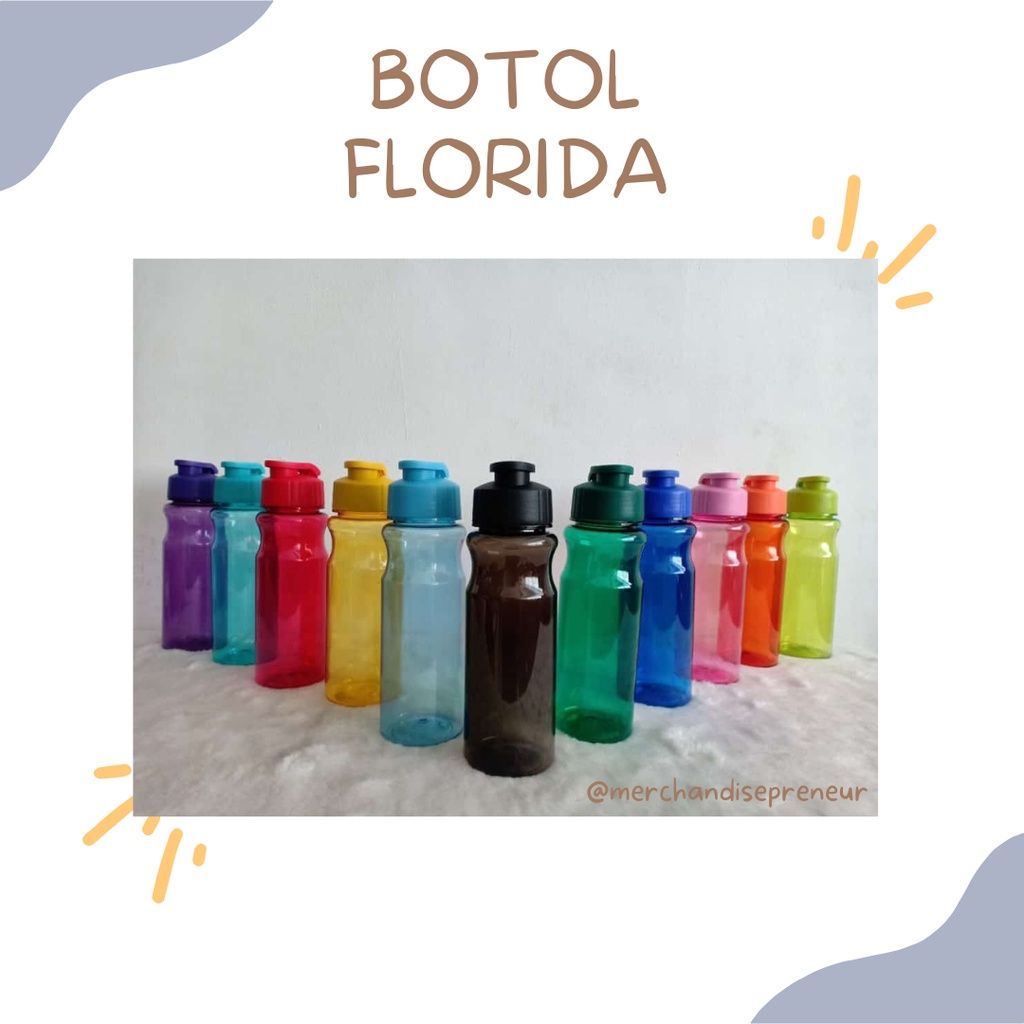 Jual Botol Air Minum Plastik - Botol Florida 500 ml Type R1100 ...