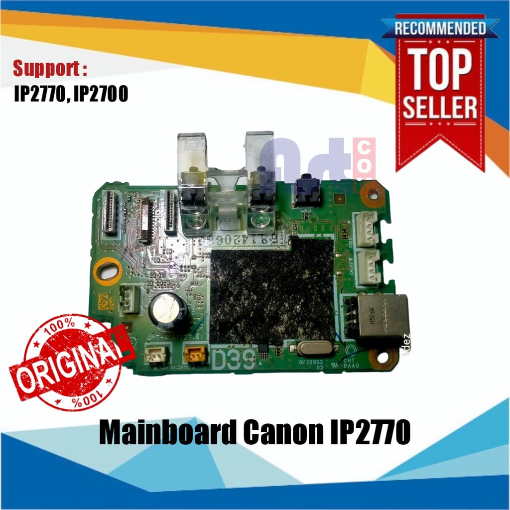 Jual Board Mainboard Printer Canon Ip2770 Ip2700 Original | Shopee ...