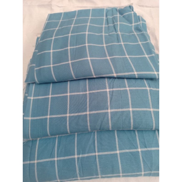 Jual RAYON TWILL KOTAK DASAR BIRU STEEL BLUE (170-190 cm) | Shopee ...