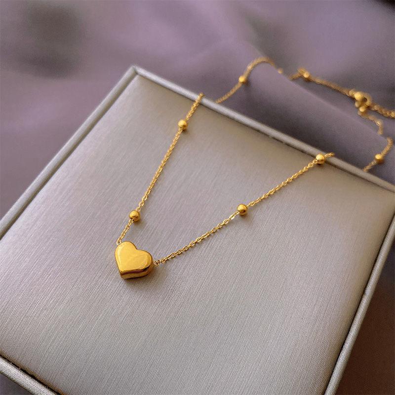 Jual Kalung Titanium Wanita Anti Karat Selamanya / Kalung Titanium Plus ...