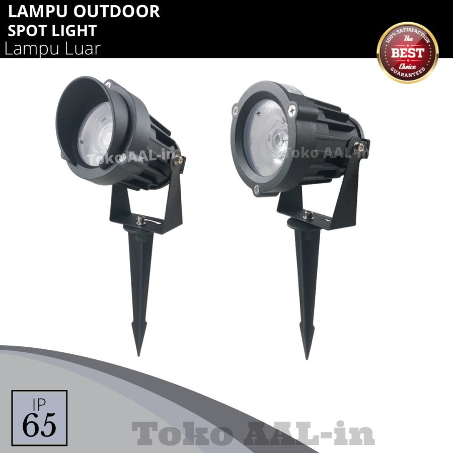 Jual LAMPU TAMAN LED COB OUTDOOR Spot Light WATERPROOF SOROT TAMAN 12W ...